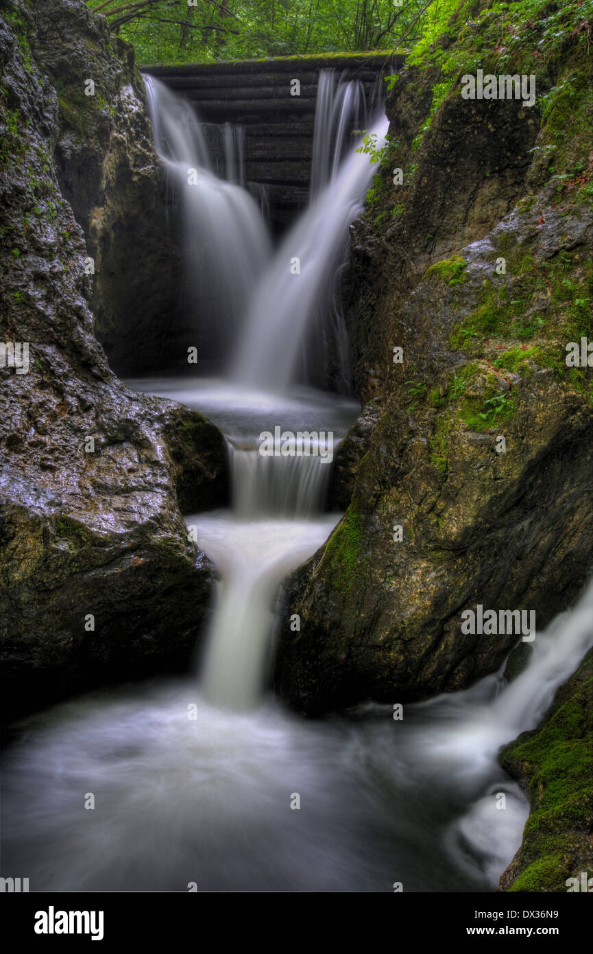 Double waterfall hi-res stock photography and images - Alamy