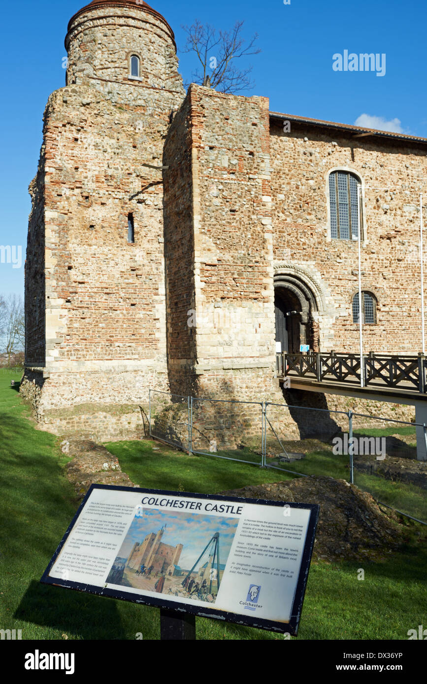 Colchester castle architecture hi-res stock photography and images - Alamy