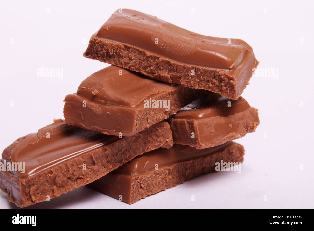 Stalk of Galaxy Smooth Milk chocolate bar Stock Photo - Alamy