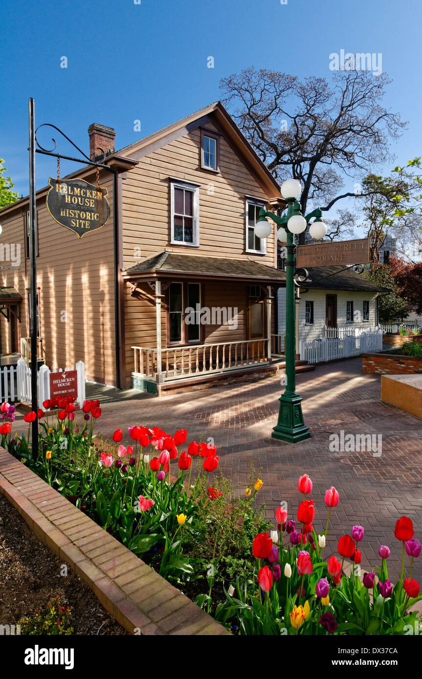 Victoria canada helmcken house hi-res stock photography and images - Alamy