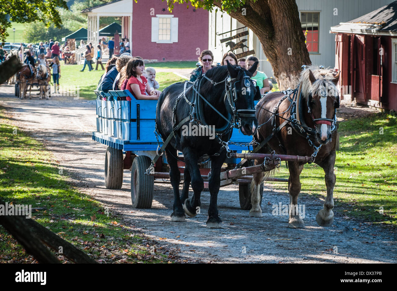 Horse and wagon 1800s High Resolution Stock Photography and Images - Alamy