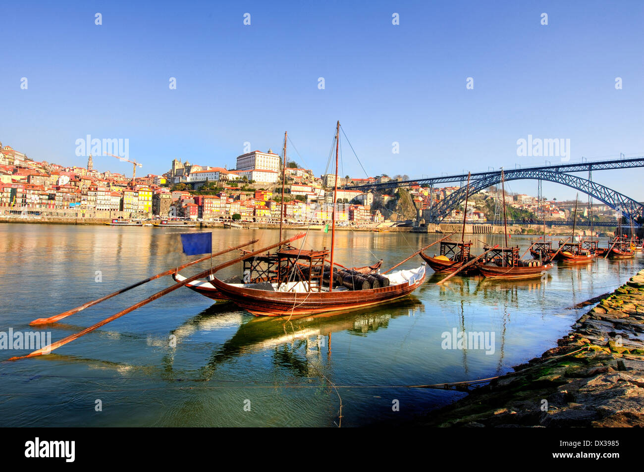 Douro river boats hi-res stock photography and images - Alamy