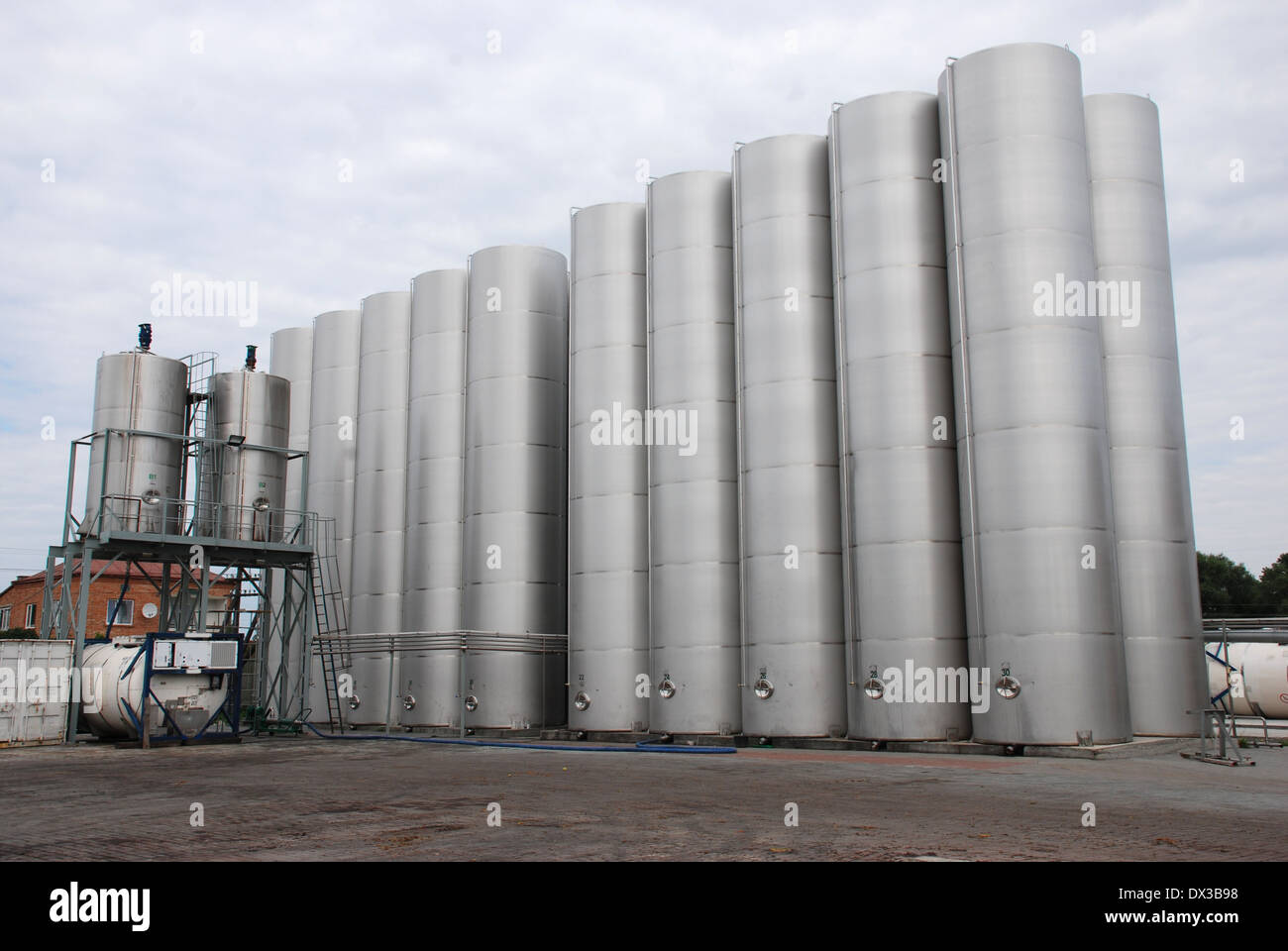 Gasoline container silo hi-res stock photography and images - Alamy