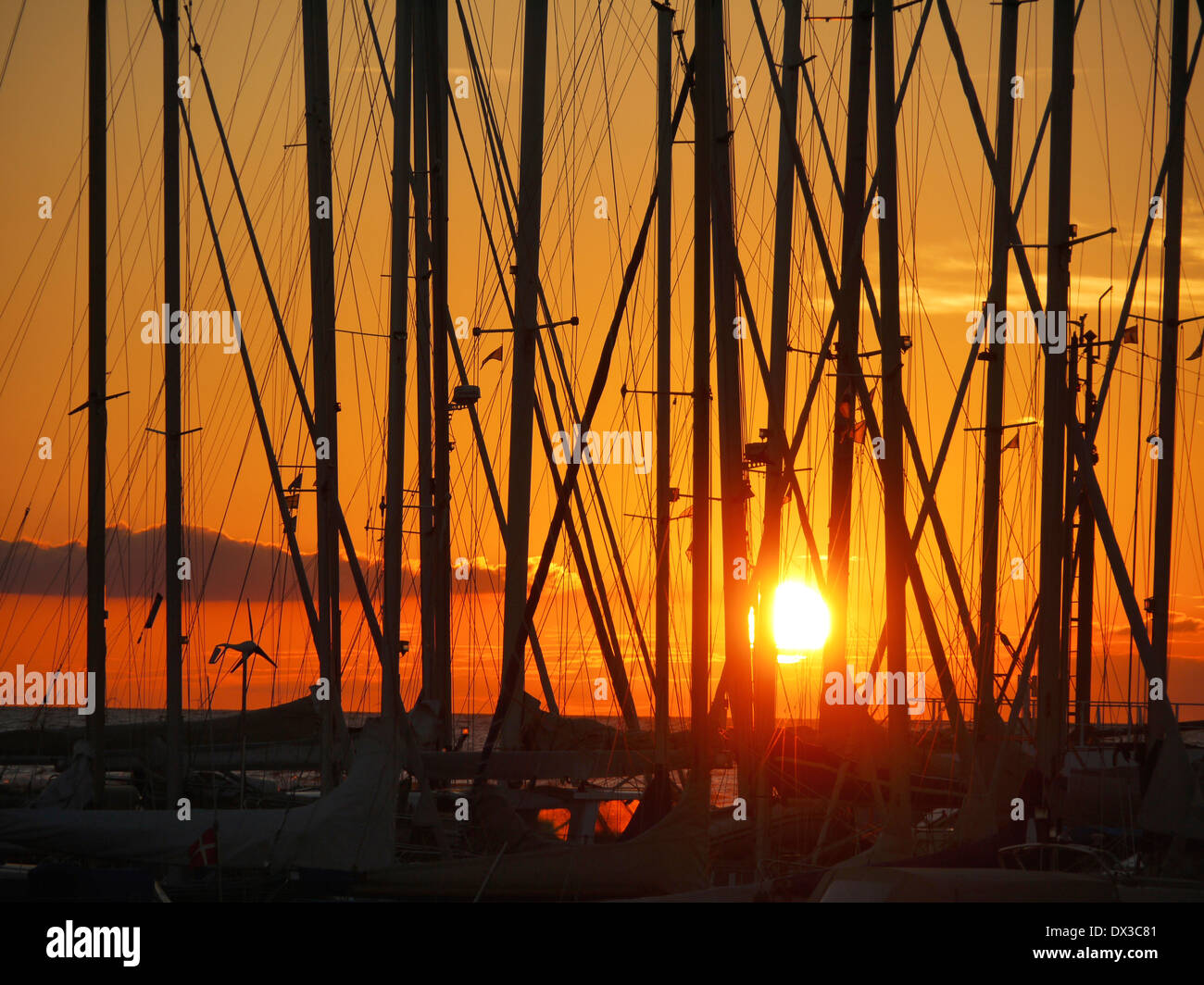 port of grenaa, jutland, denmark Stock Photo - Alamy