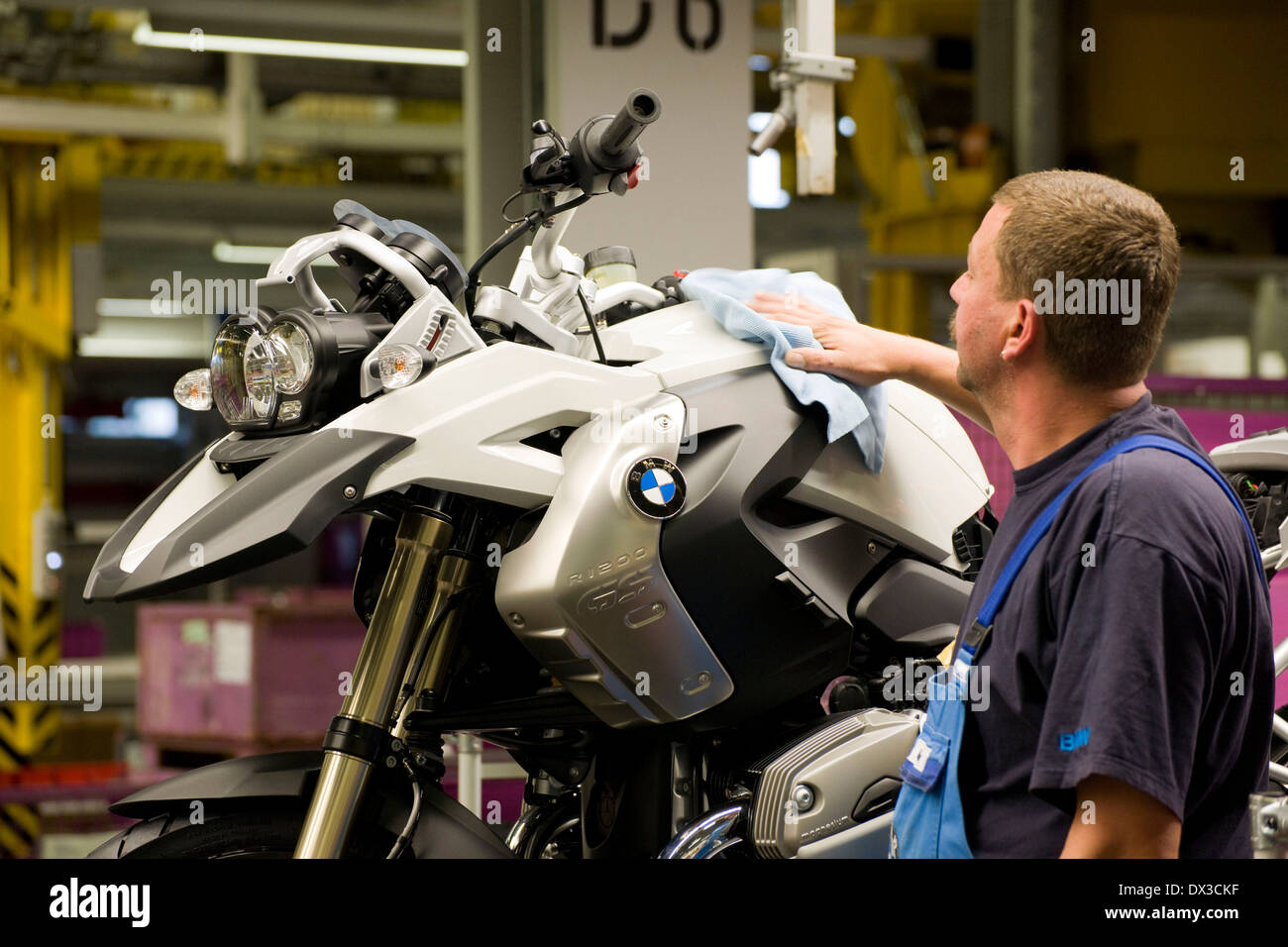 BMW Motorrad plant in Berlin Stock Photo - Alamy