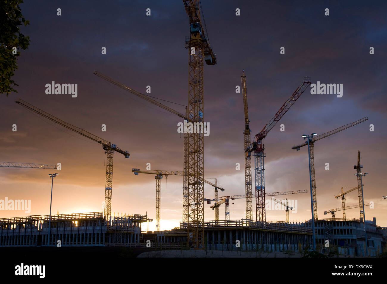 BND construction site Stock Photo - Alamy