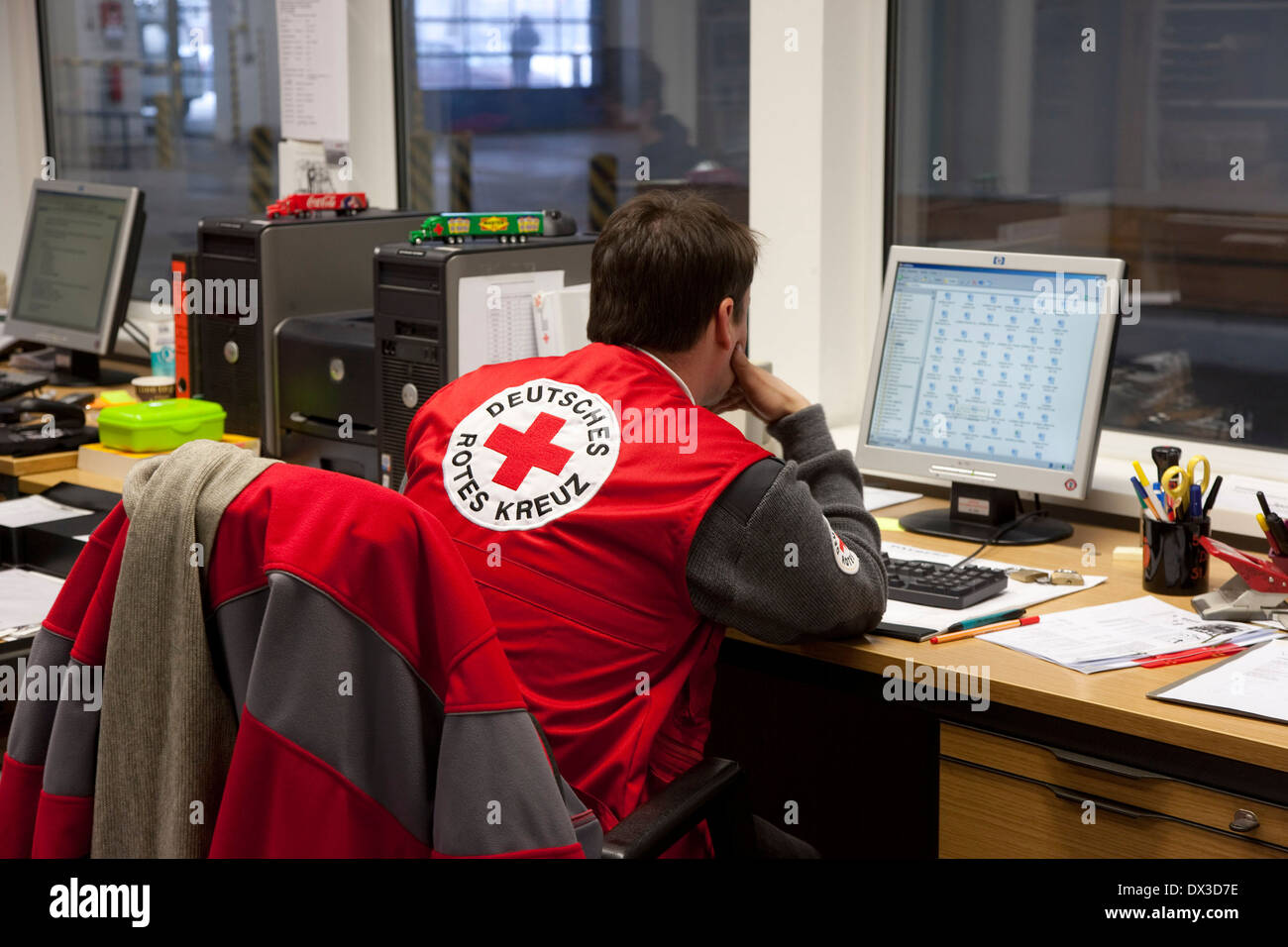 German Red Cross Stock Photo - Alamy