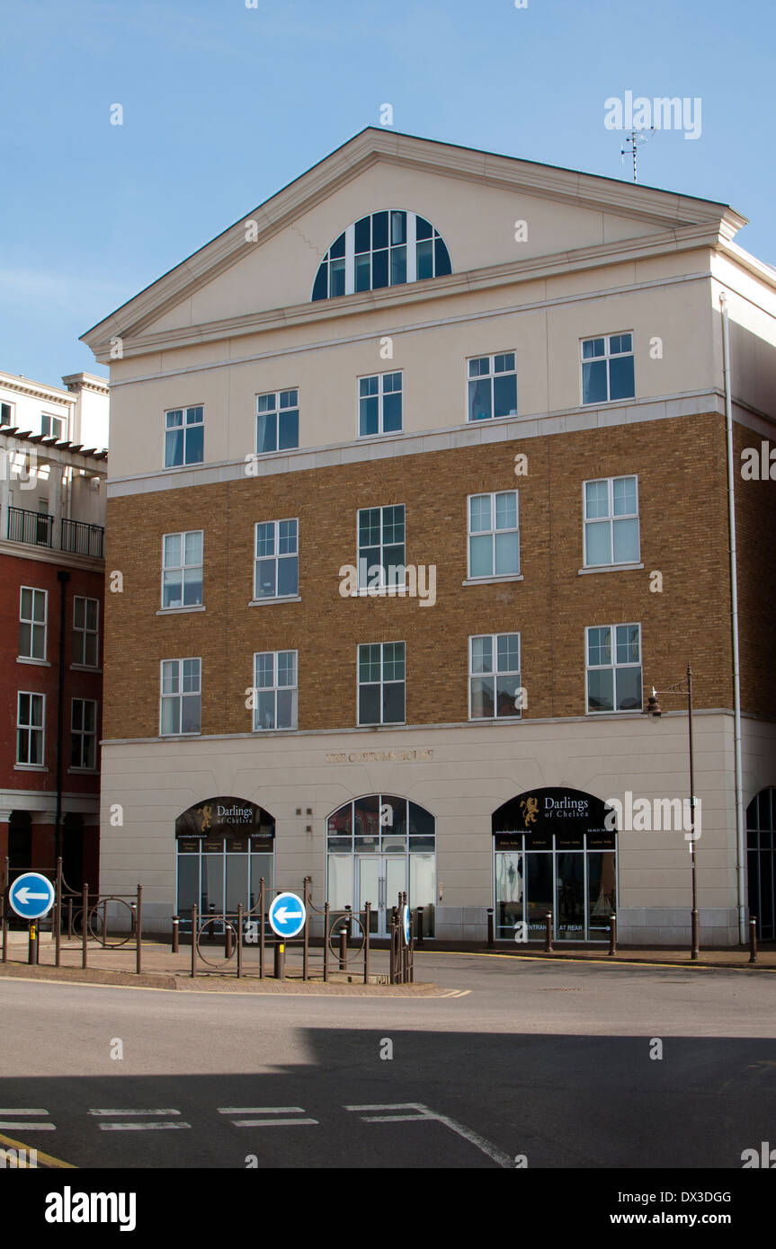 The Customs House building, Dickens Heath, West Midlands, England, UK ...