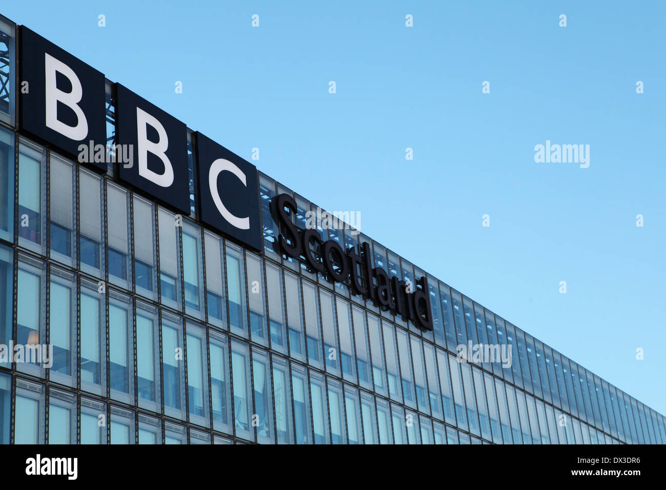 The BBC Scotland building in Glasgow, Scotland Stock Photo - Alamy