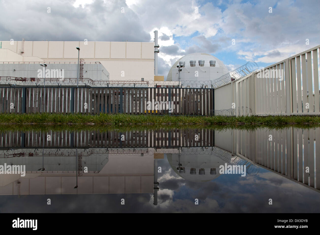 Brokdorf nuclear power plant Stock Photo - Alamy