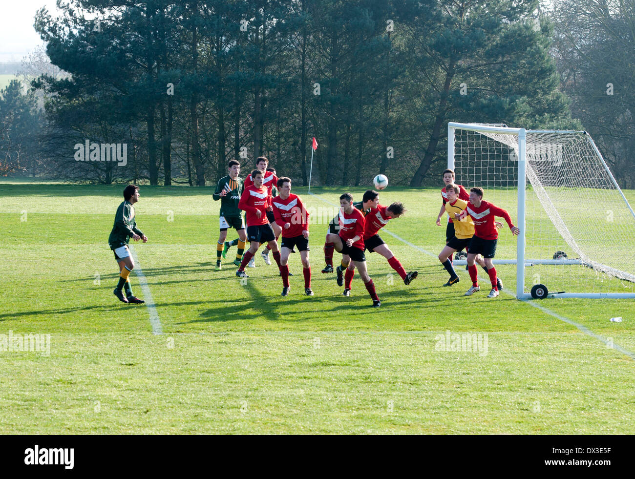 University sport. Men`s football Stock Photo - Alamy