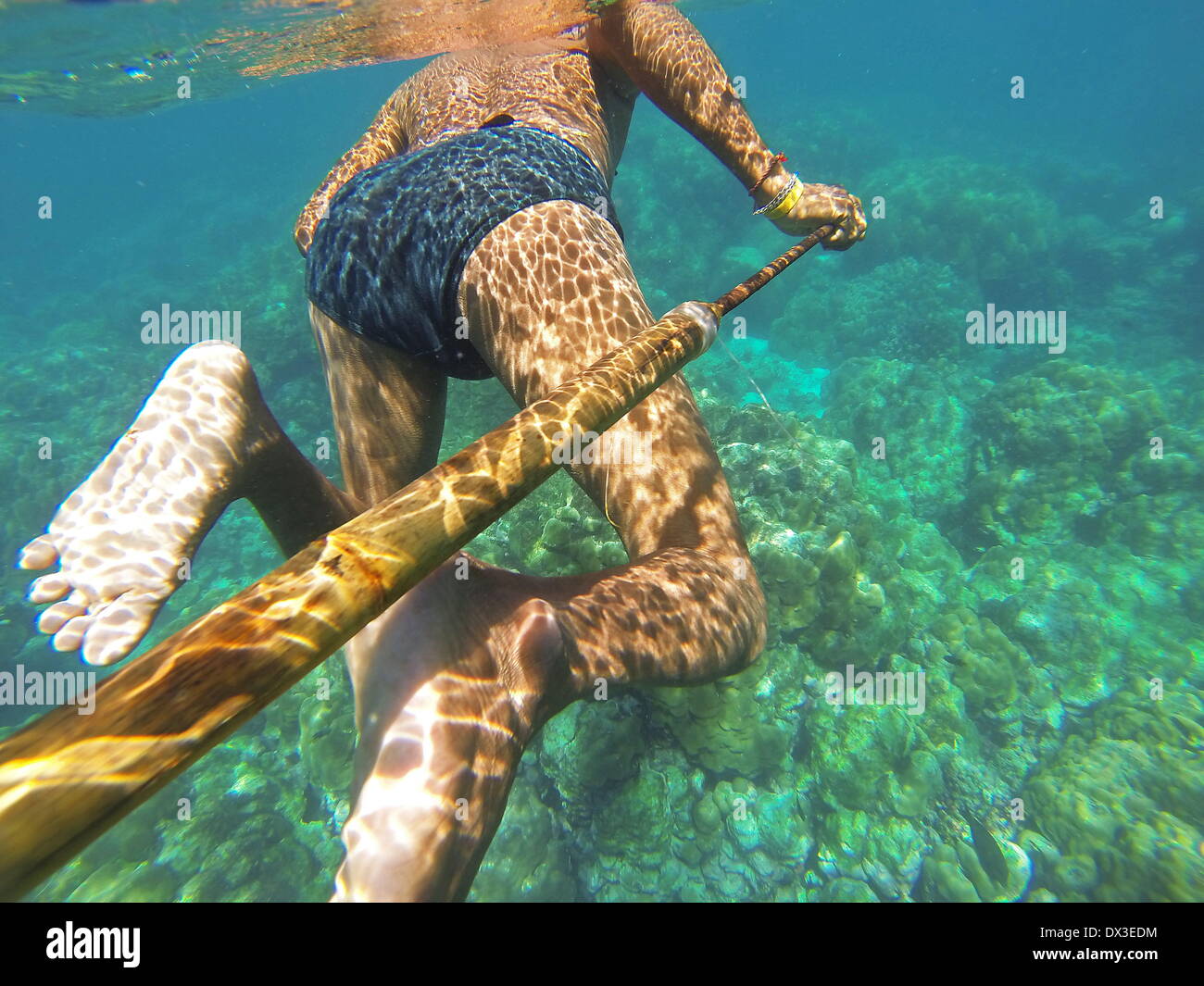 Ko Surin, Thailand. 11th Oct, 2013. DANONG, an indigenous Moken man ...