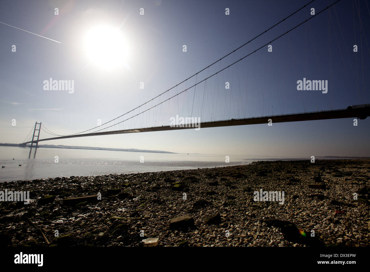 Humber bridge spans hi-res stock photography and images - Alamy