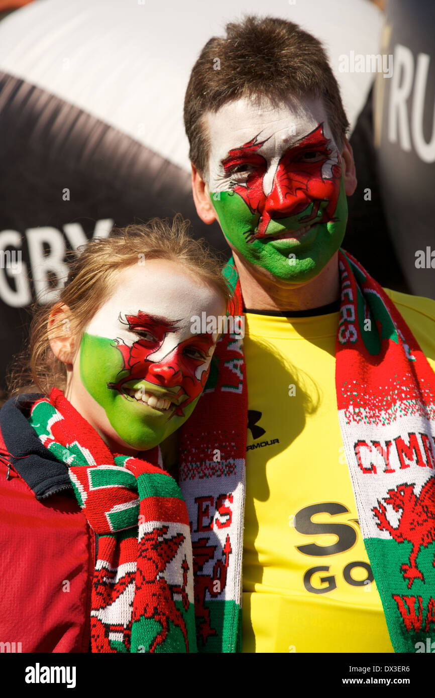 Welsh rugby fan hi-res stock photography and images - Alamy