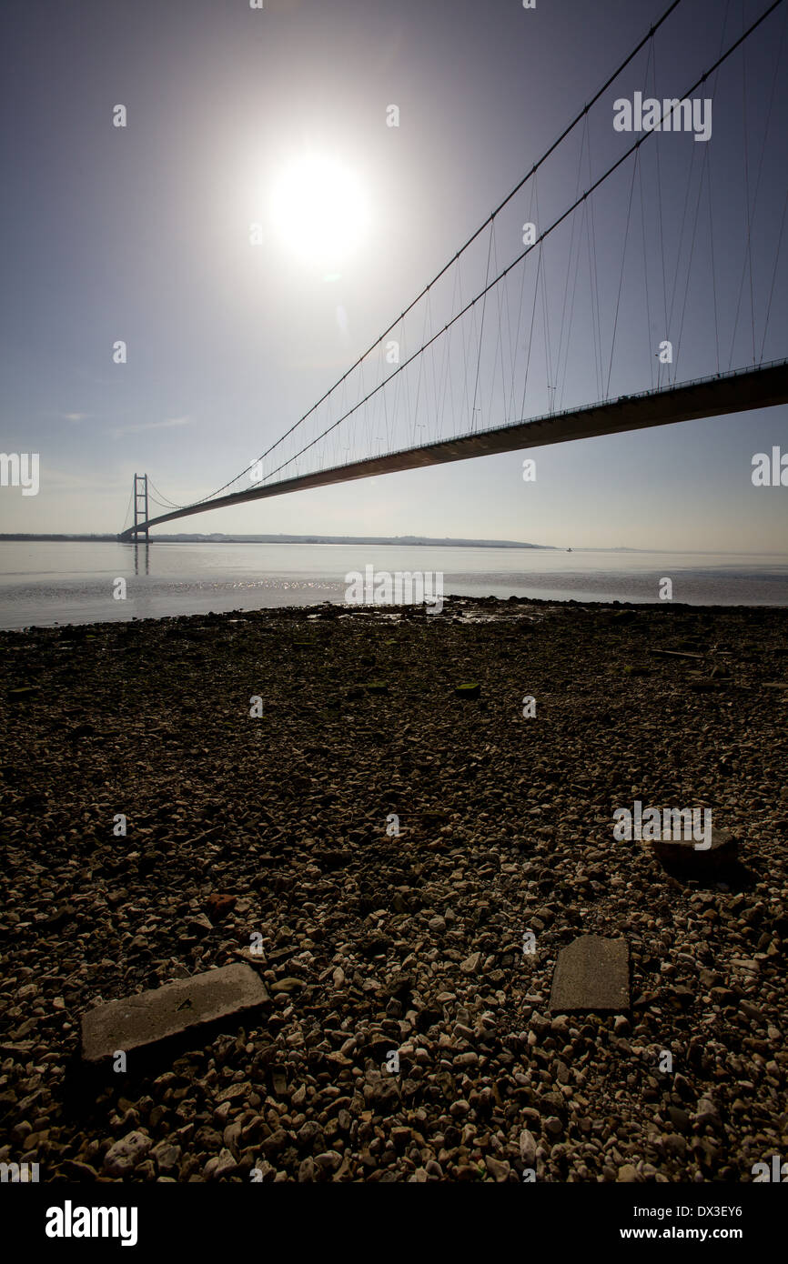 Humber bridge spans hi-res stock photography and images - Alamy