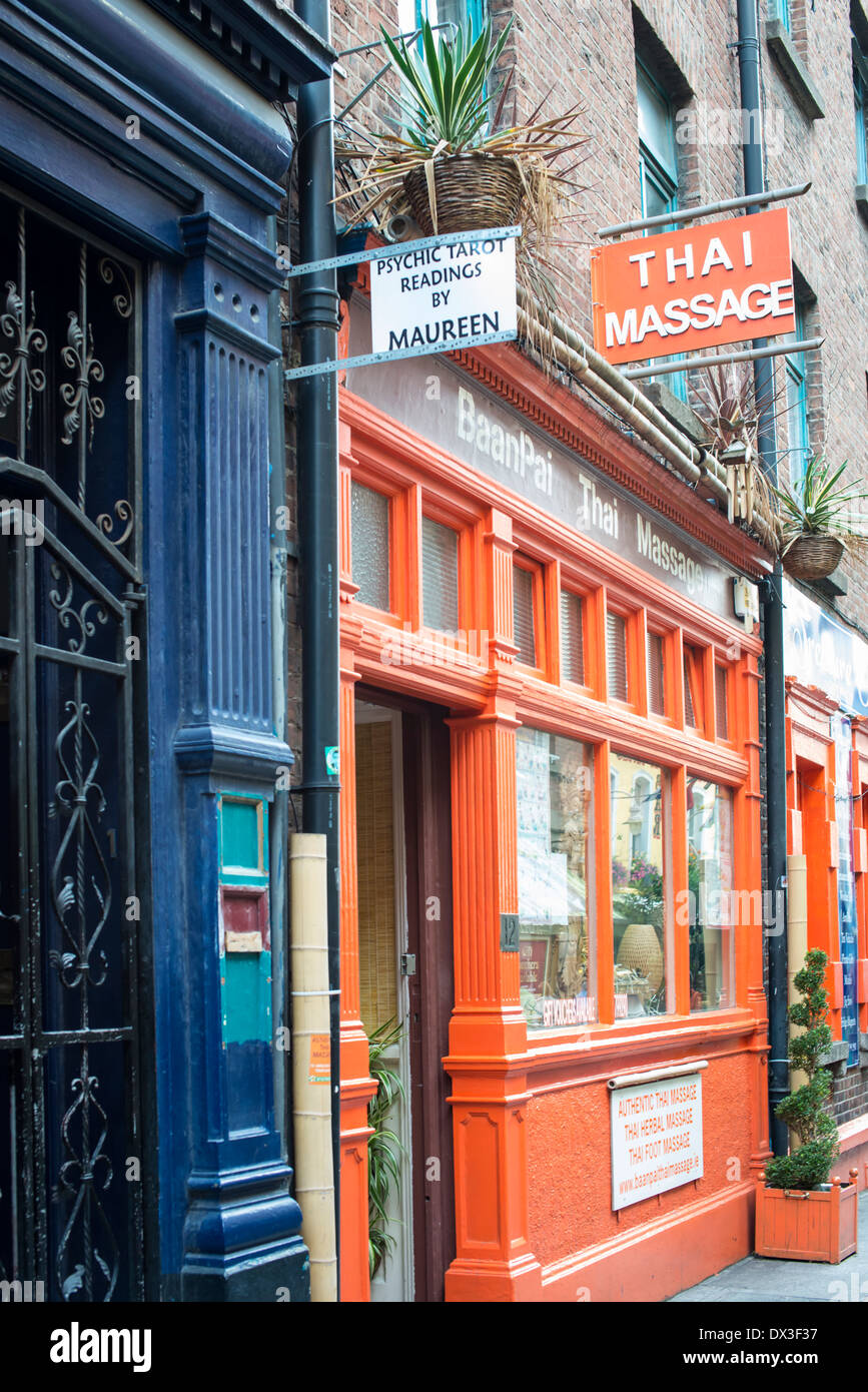 Shopfronts in Dublin Stock Photo - Alamy