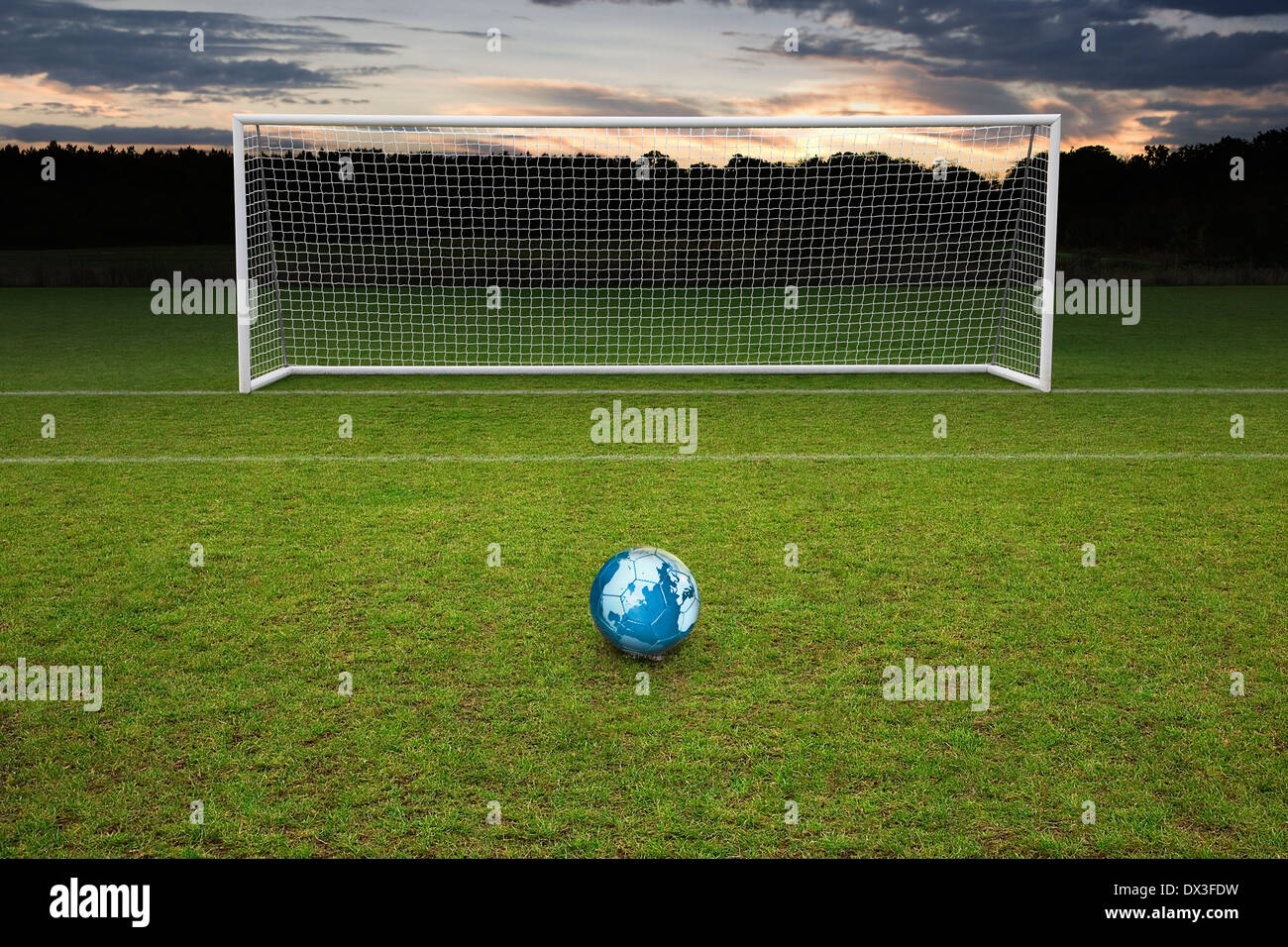 Football goal hi-res stock photography and images - Alamy