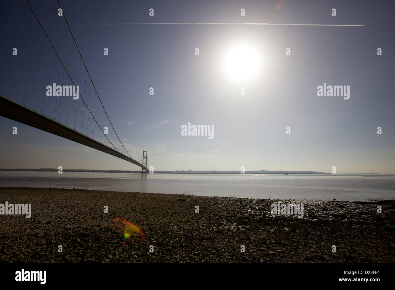 Humber bridge spans hi-res stock photography and images - Alamy