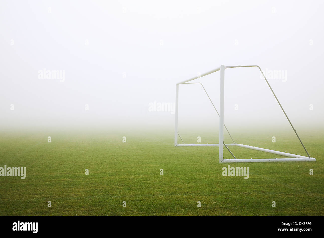 Football goal posts hi-res stock photography and images - Alamy