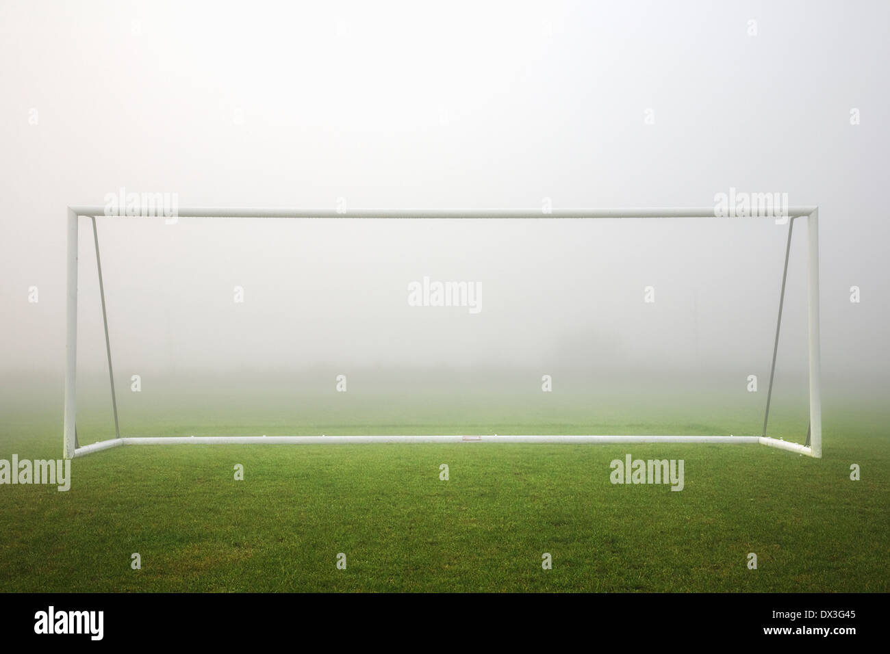 Football goal posts hi-res stock photography and images - Alamy