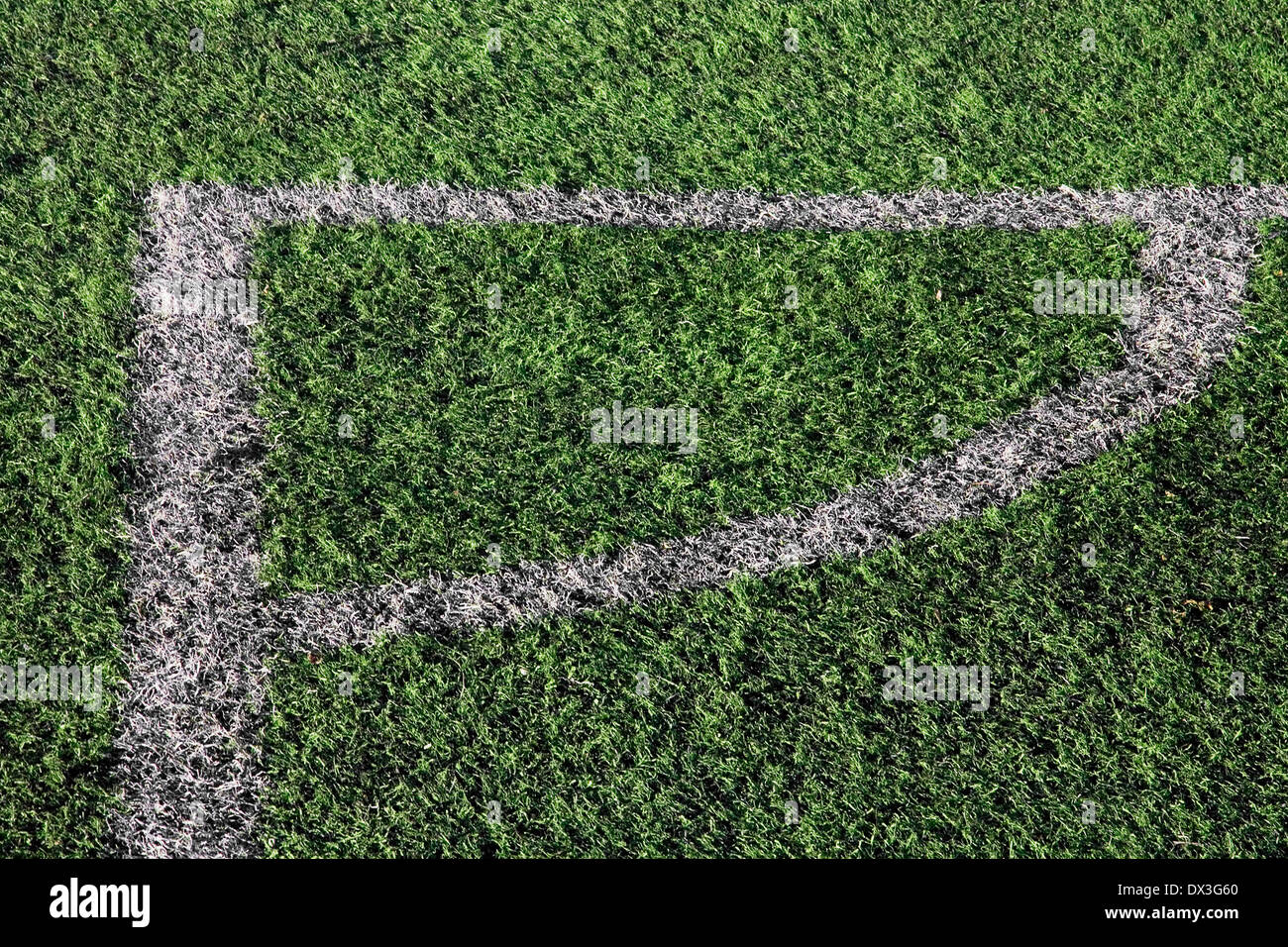 corner of a football pitch Stock Photo - Alamy
