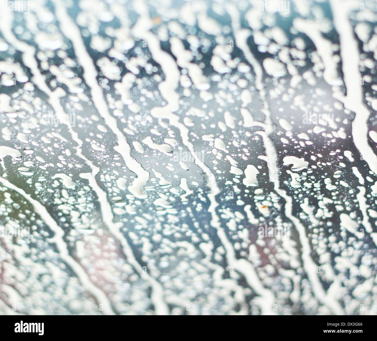 shampoo bubble on car window Stock Photo - Alamy