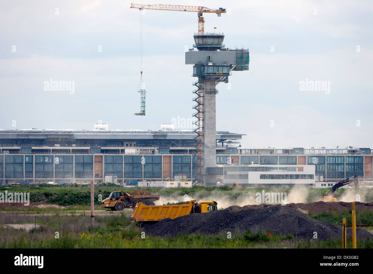 BBI construction site Stock Photo - Alamy