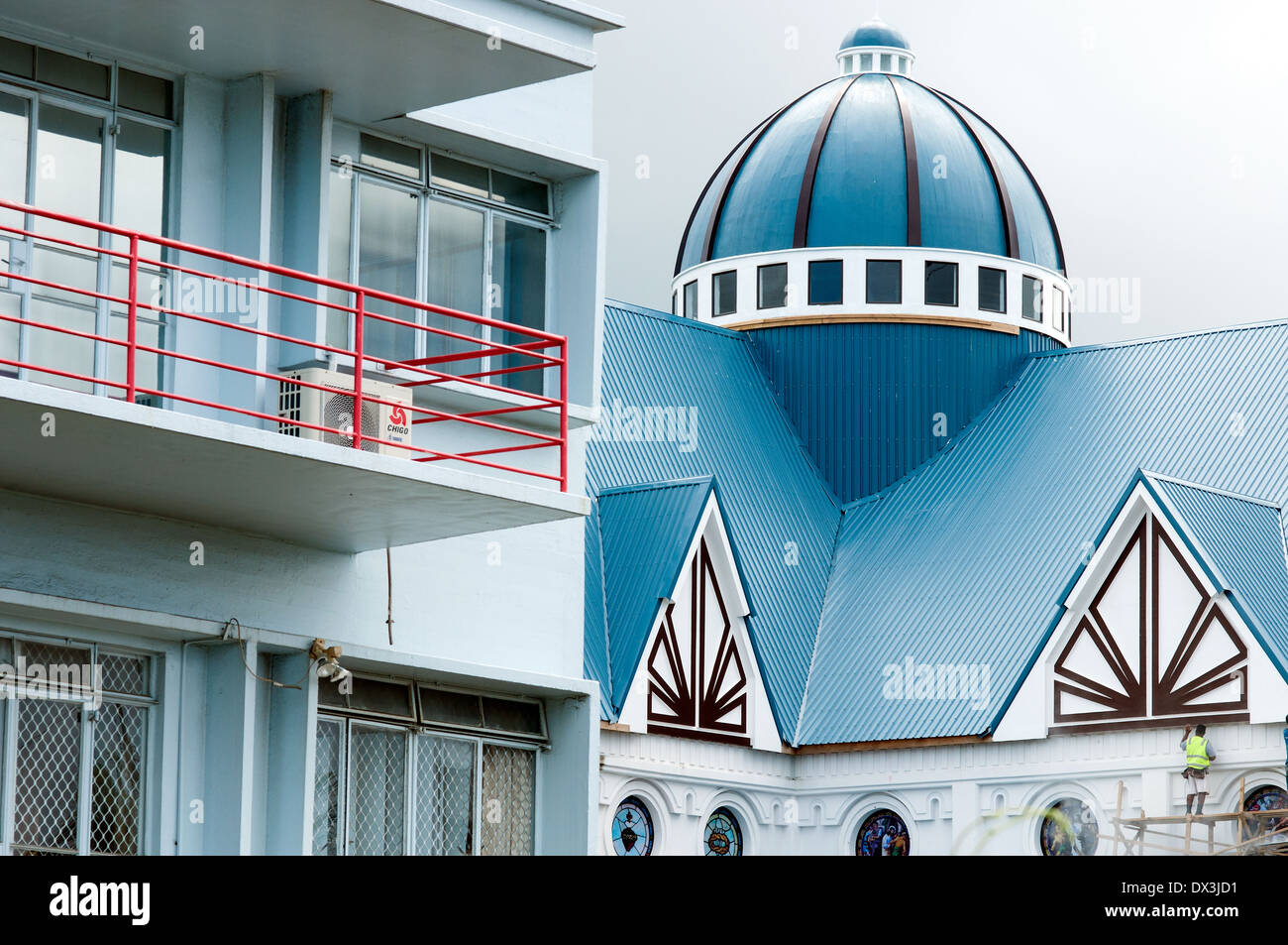 New Catholic cathedral and office building, Beach Road, Apia, Samoa ...