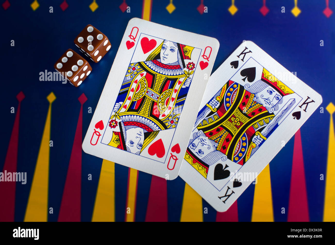 King Queen Cards High Resolution Stock Photography and Images - Alamy