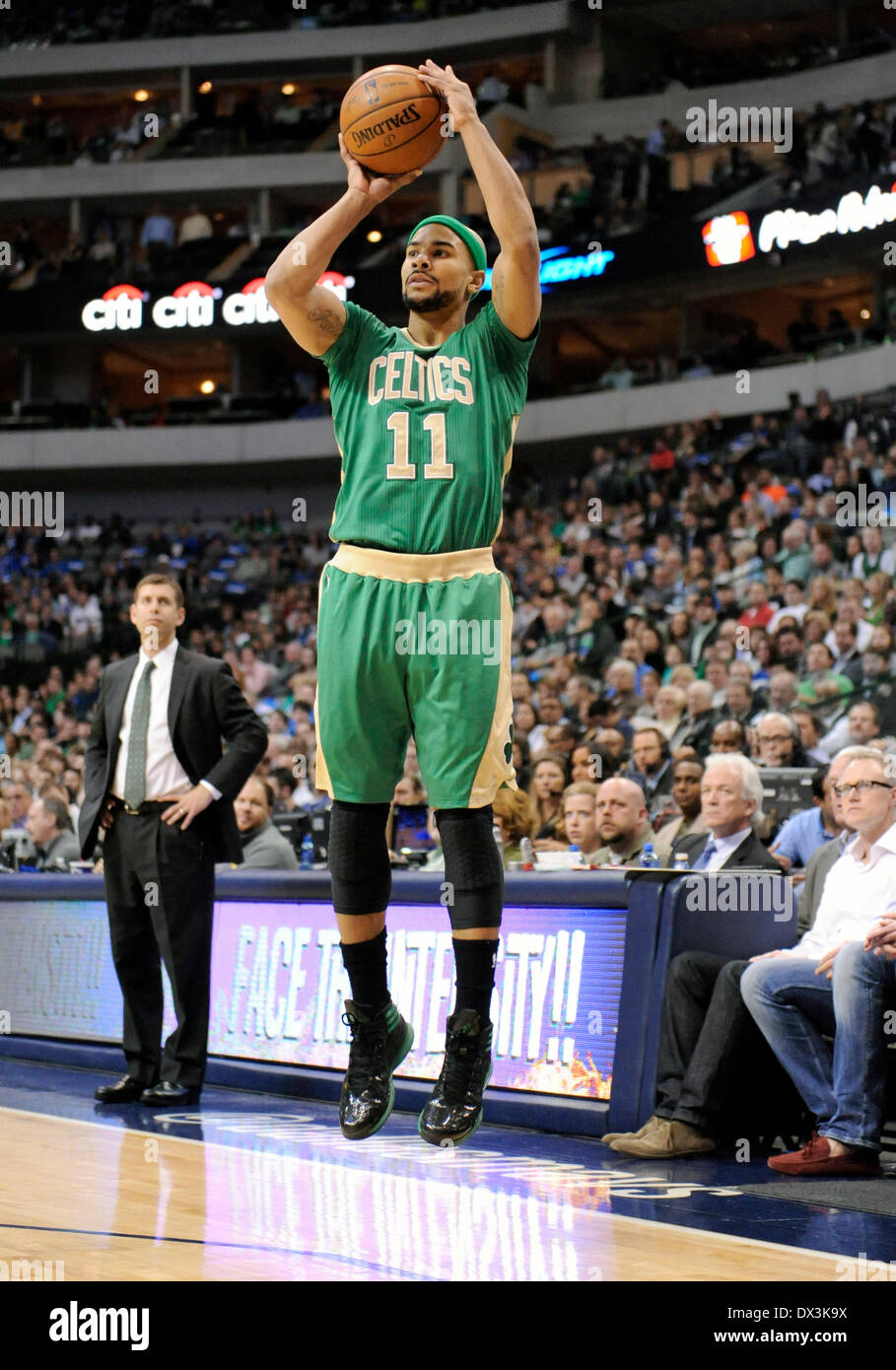 Dallas, TX, USA . 17th Mar, 2014. Boston Celtics guard Jerryd Bayless ...