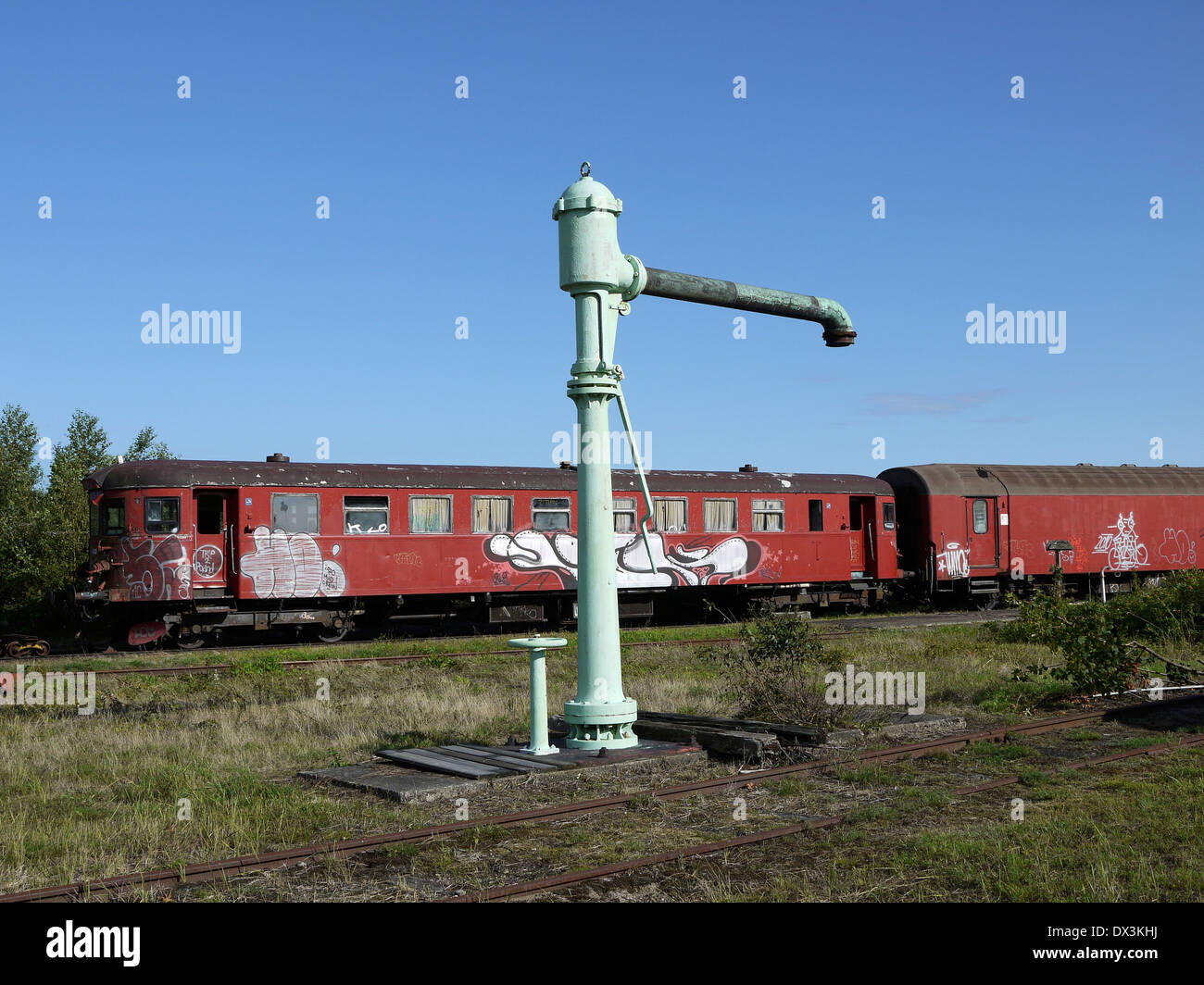 Water supply wagons hi-res stock photography and images - Alamy