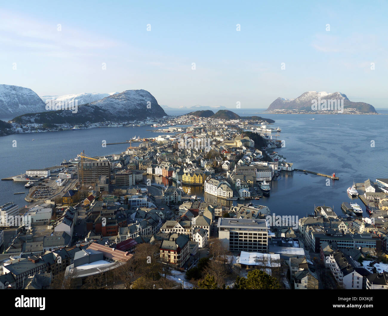 Alesund More Og Romsdal Norway Stock Photos & Alesund More Og Romsdal ...