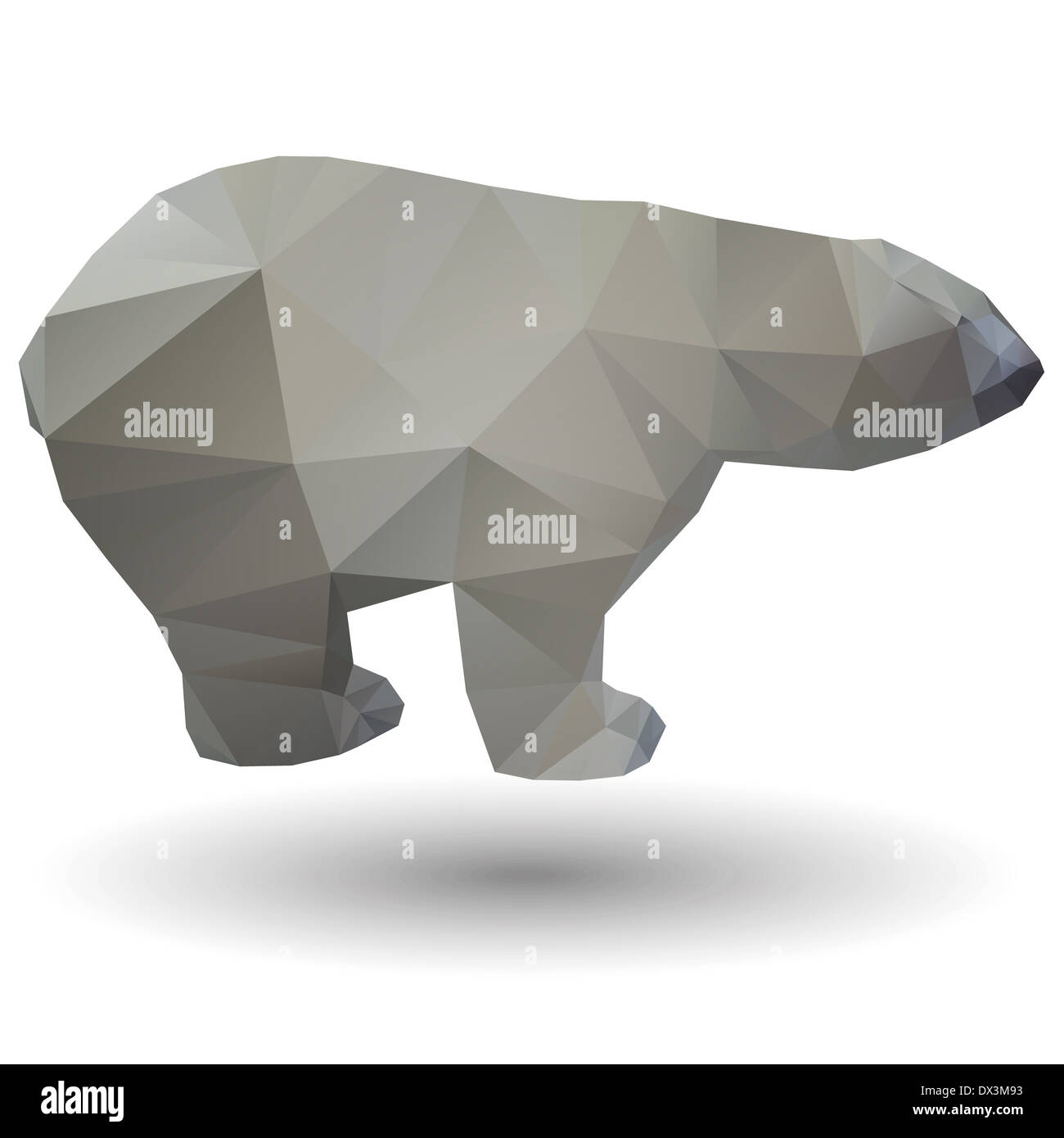 Polar bear icon hi-res stock photography and images - Alamy