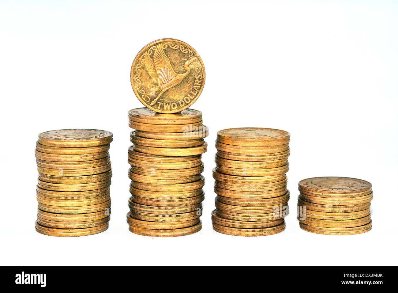 Two Piles Of Money High Resolution Stock Photography and Images - Alamy