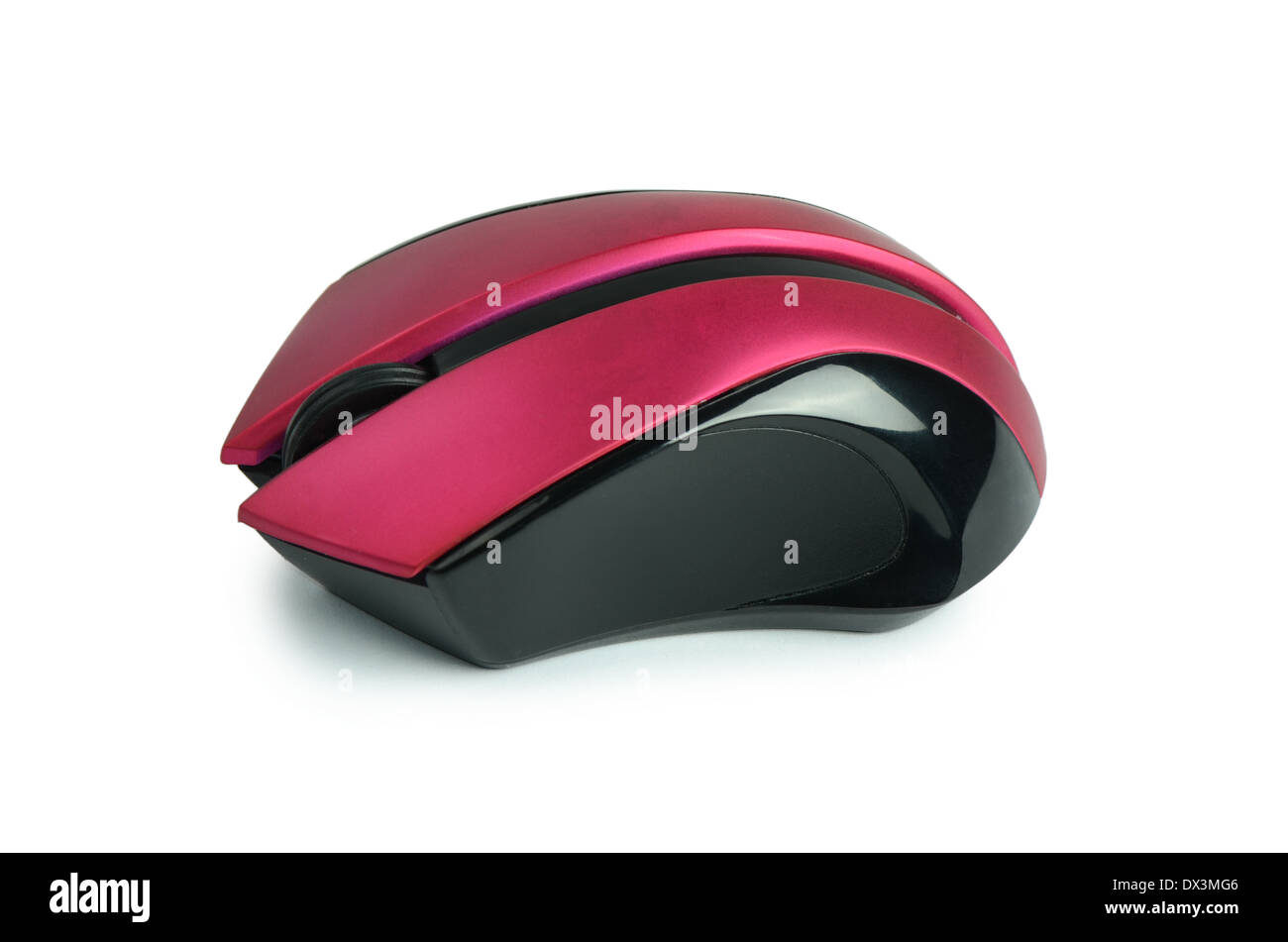 The computer mouse isolated on white background Stock Photo - Alamy
