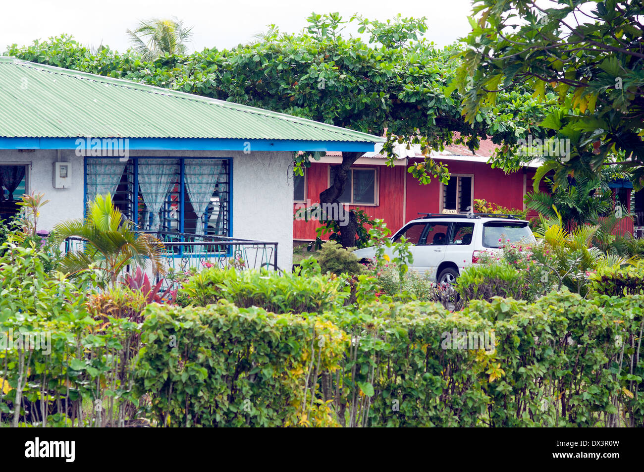 Samoan village hi-res stock photography and images - Alamy