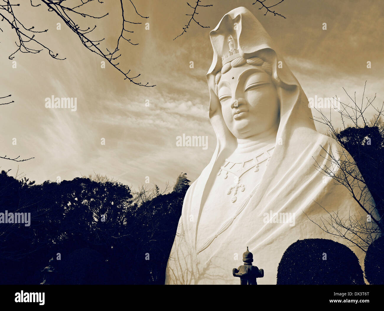 Ofuna Kannon - Photographed in Kamakura, Japan in 2012 Stock Photo - Alamy
