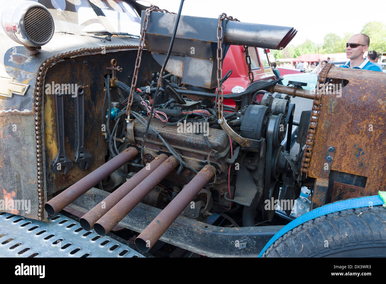 Car oldtimer hot rod vehicle hi-res stock photography and images - Alamy