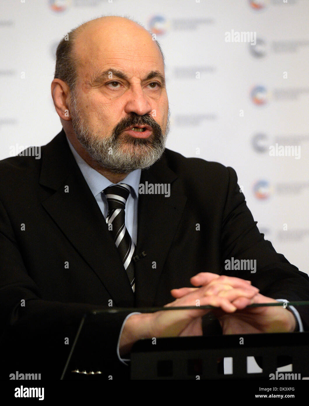 Prague, Czech Republic. 16th Mar, 2014. Czech Roman Catholic priest ...