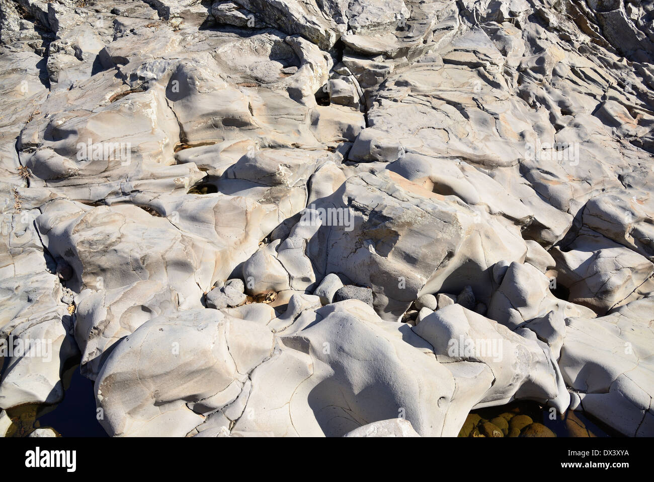trachytic texture of Soisokak in Jeju Island Stock Photo - Alamy