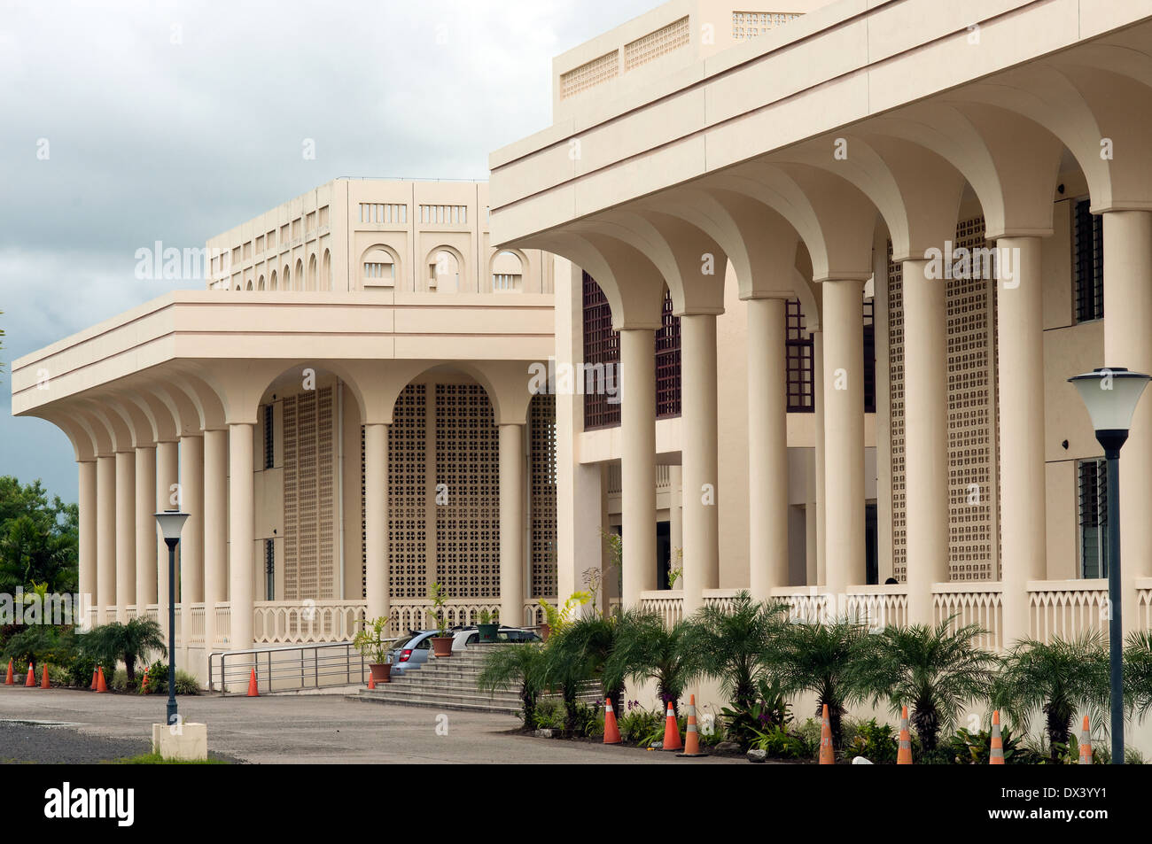 New Courthouse, Mulinu'u Road, Apia, Samoa Stock Photo - Alamy