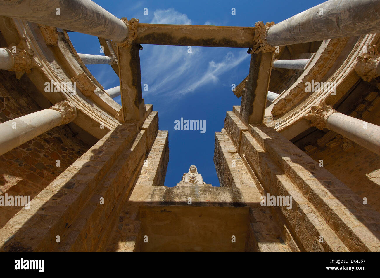 Roman theatre, Merida Stock Photo - Alamy