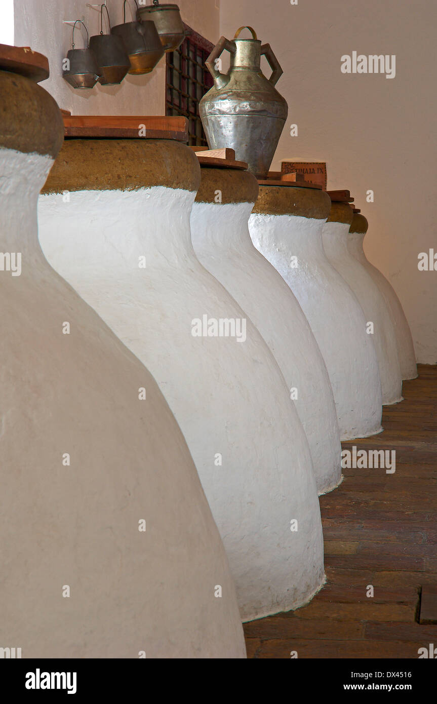 Olive oil cellar, Baena Stock Photo - Alamy