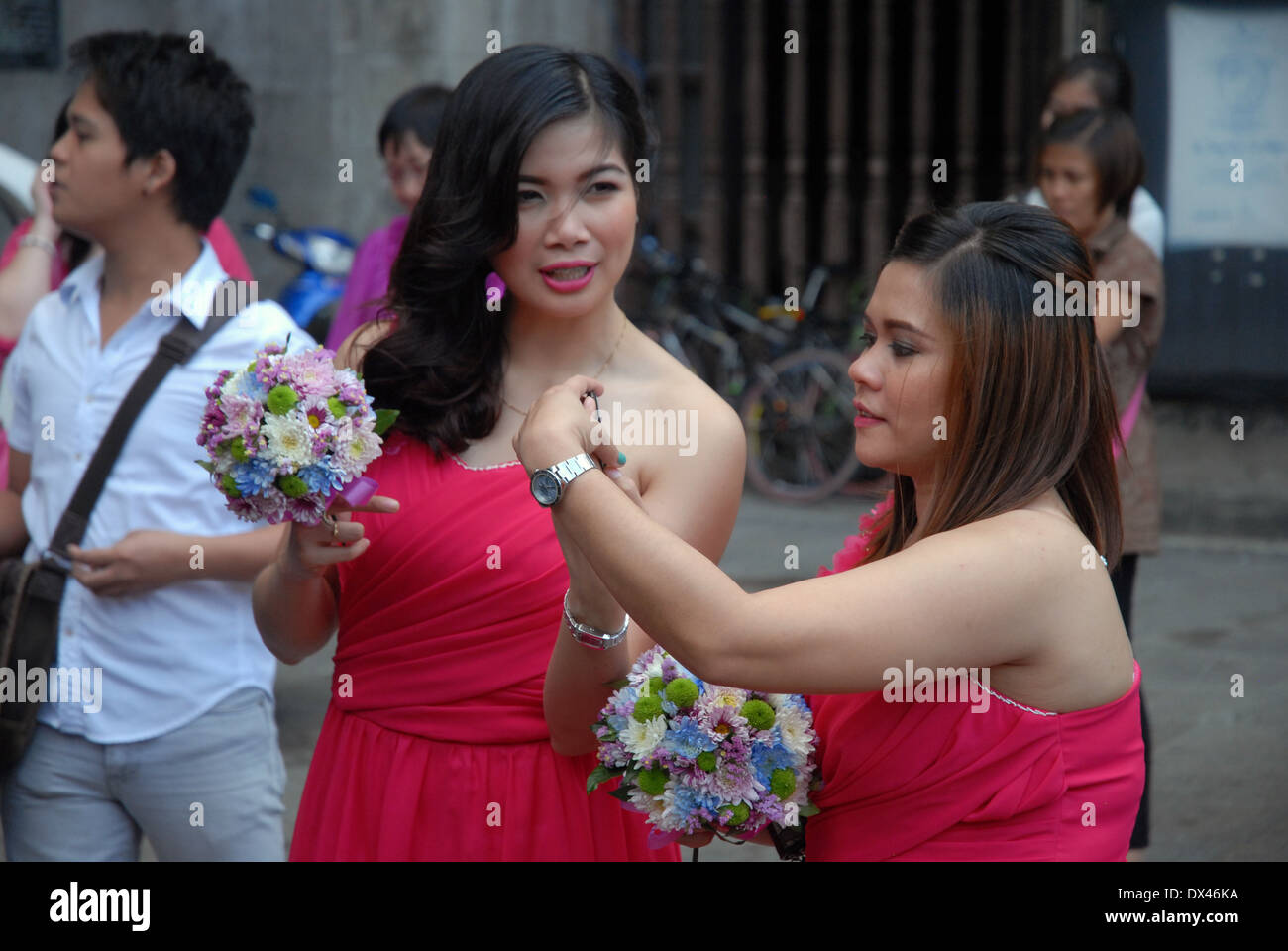 Wedding at the Cathedral of Manila, Beaterio, Intramuros, Manila ...