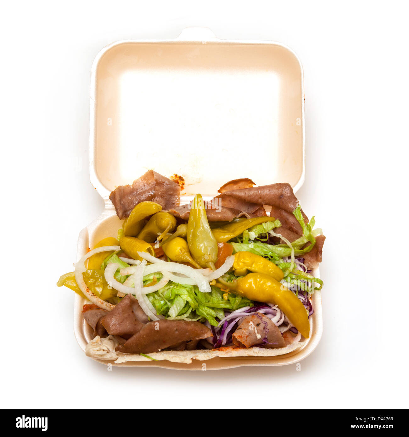 Doner kebab box hi-res stock photography and images - Alamy