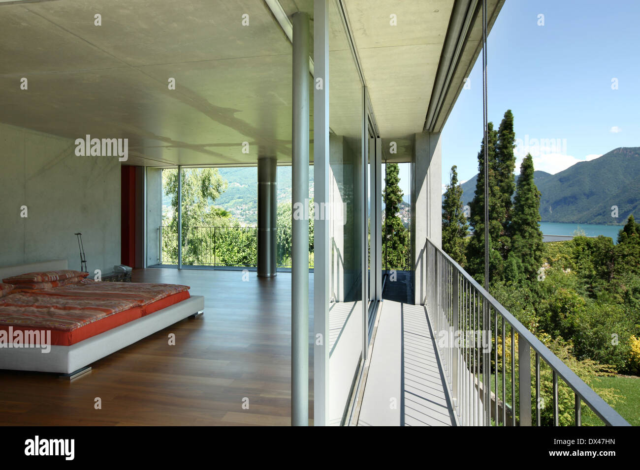 modern house interior, balcony view Stock Photo - Alamy modern house interior, balcony view Stock Photo - Alamy