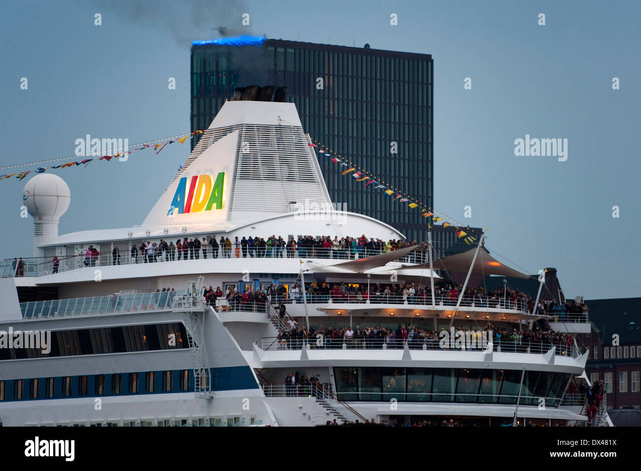 Cruise ship Aida Aura Stock Photo - Alamy