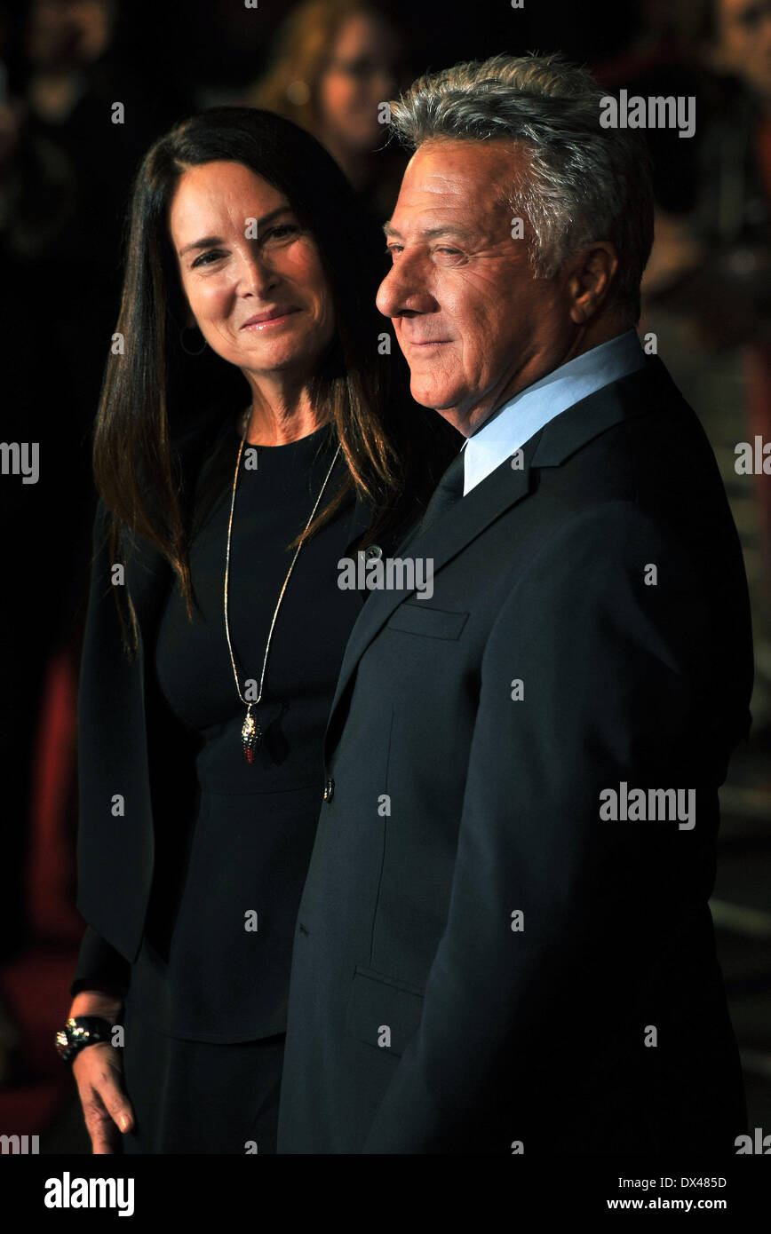 Dustin Hoffman and guest 56th BFI London Film Festival: Quartet ...