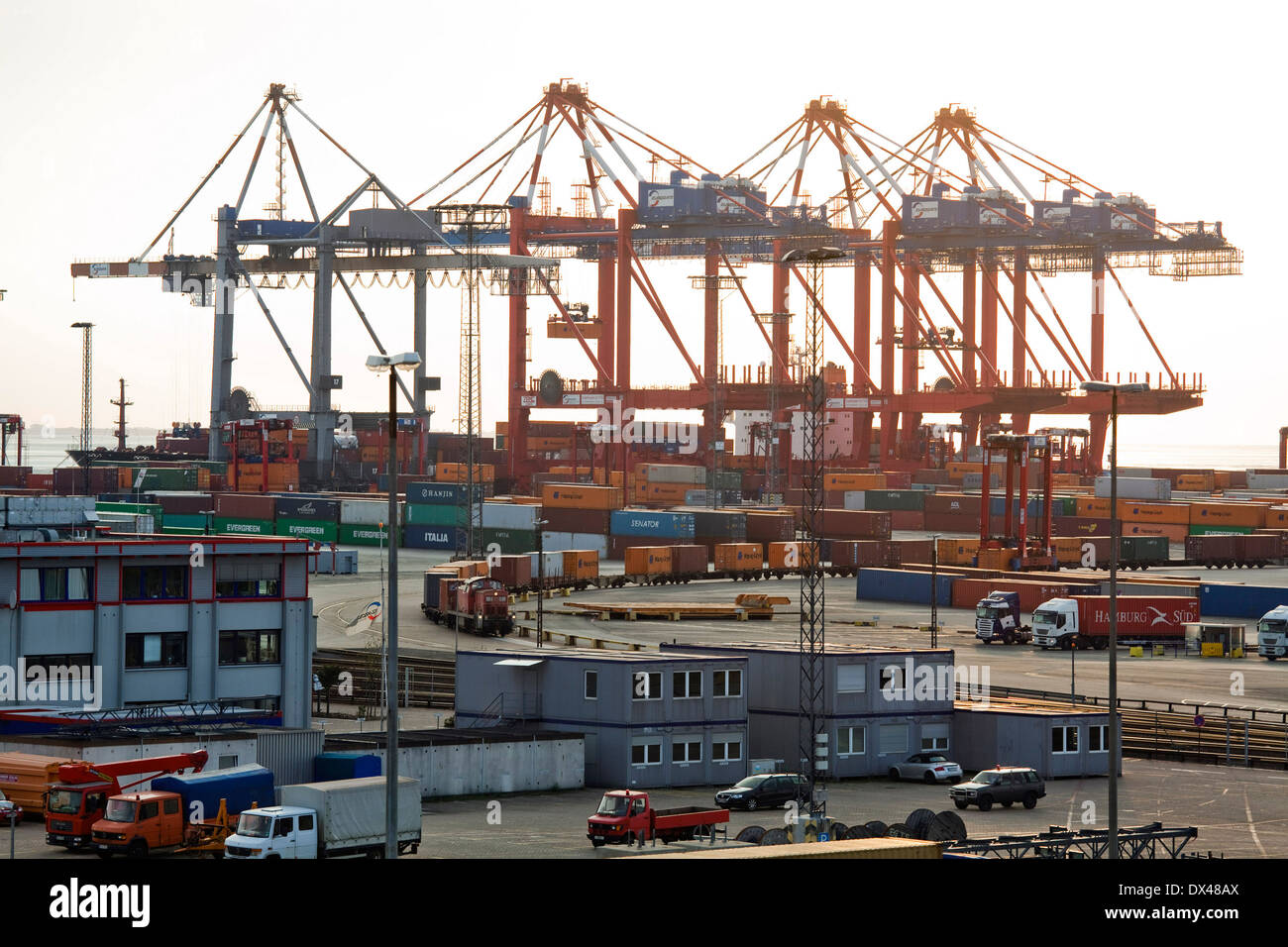 Euro Gate Container Terminal Stock Photo - Alamy
