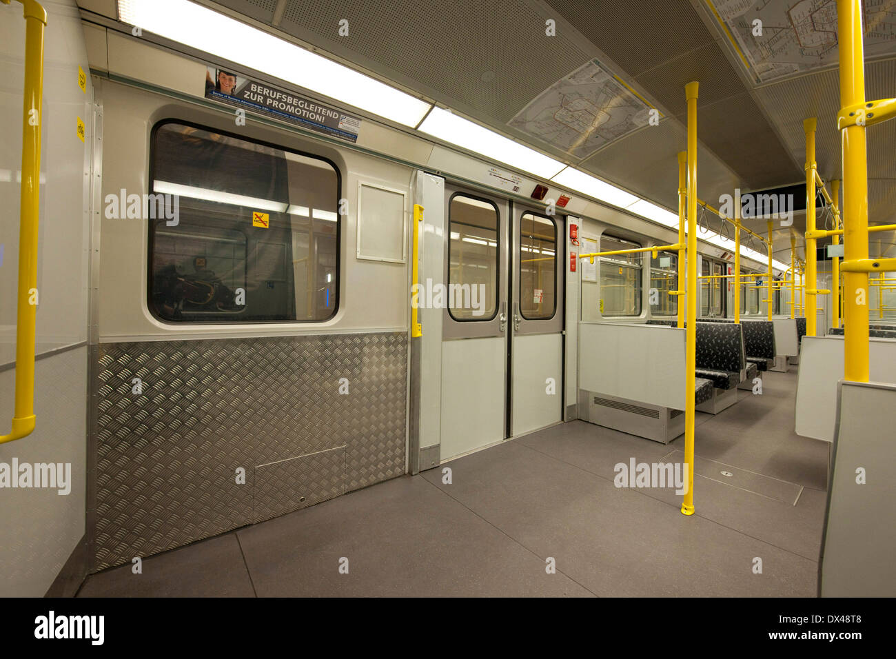 modernized subway cars Stock Photo - Alamy